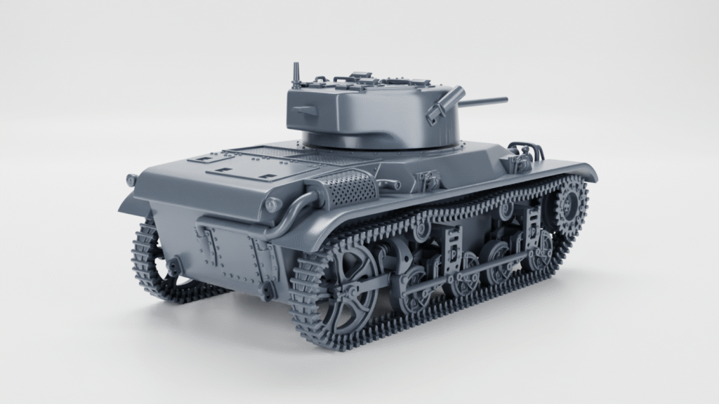 WW2 USA M22 LOCUST LIGHT TANK, 3D PRINTED, MANY SCALES AVAILABLE ...